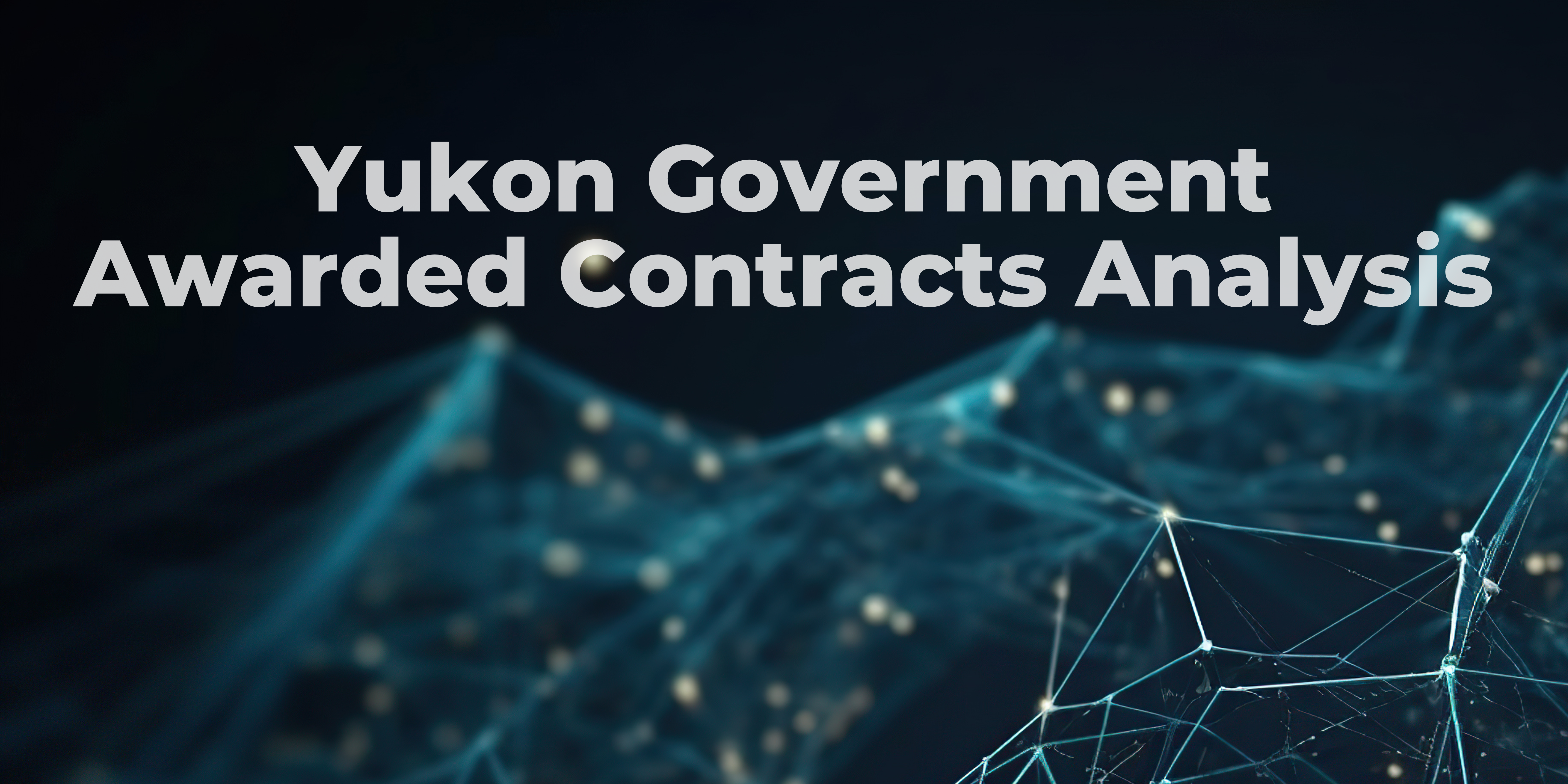 Unlock Insights: Yukon Government Awarded Contracts Analysis
