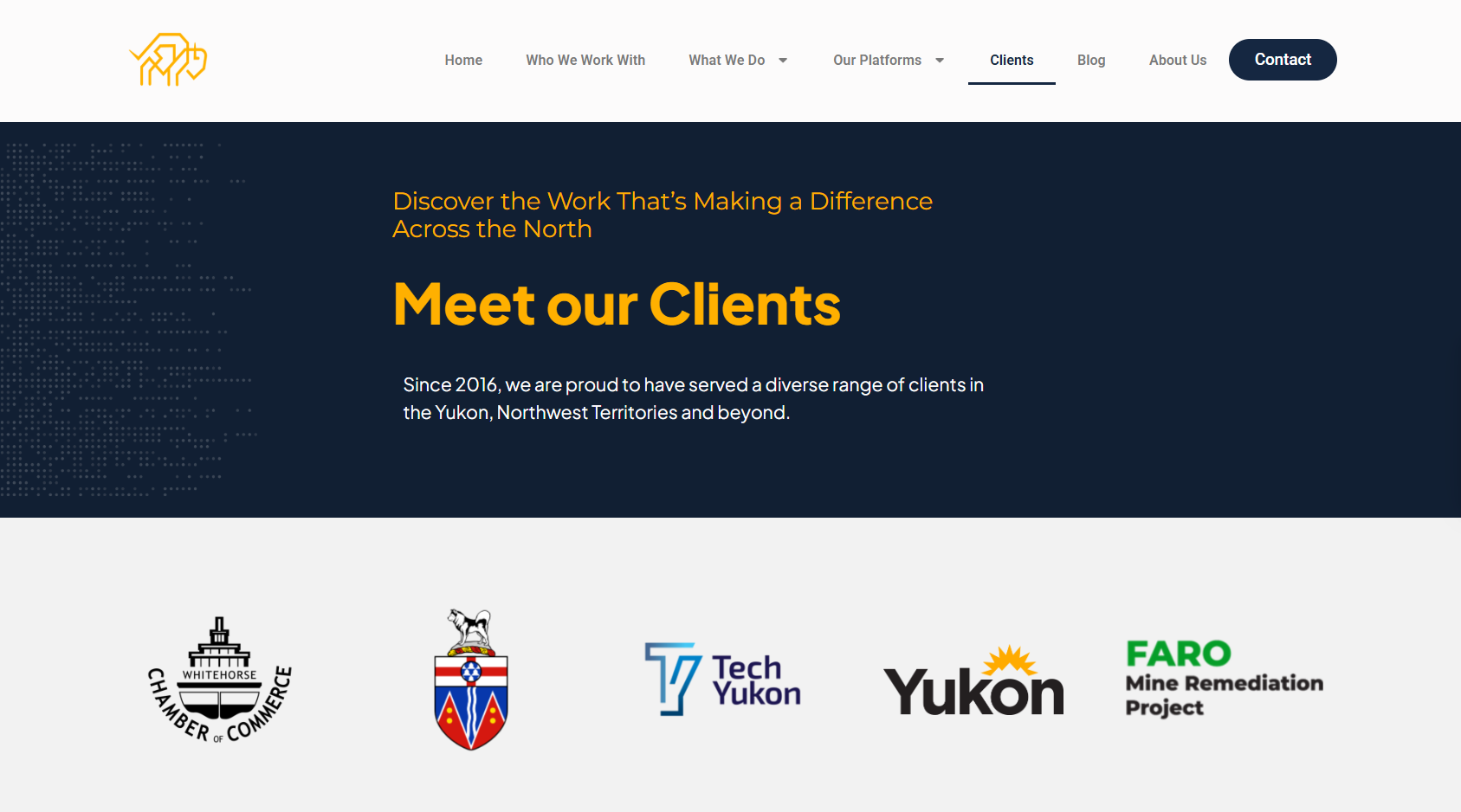 Bizont Portfolio: Showcase of Digital Solutions in Yukon